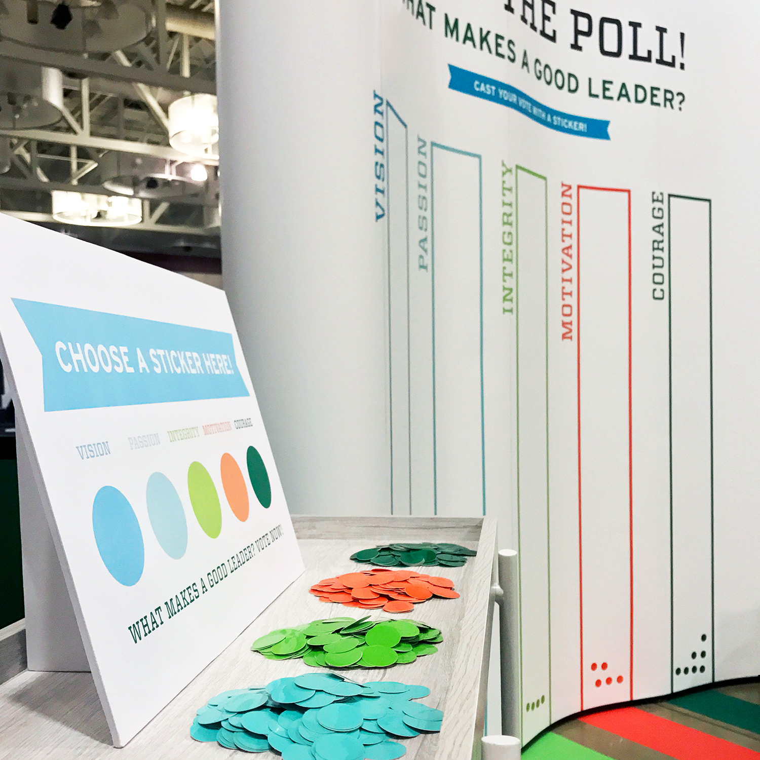 What Makes a Good Leader? An Interactive Booth Has the Answers